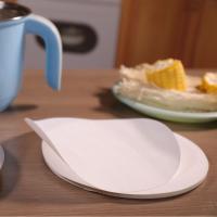 China Disposable Food Wrapping Paper White Food Parchment Paper Round for sale