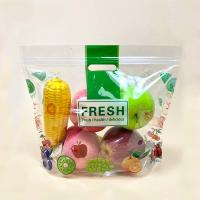 China Leakproof Plastic Stand Up Pouch Reclosable Stand Up Ziplock Pouch Tear Resistant With Handle for sale