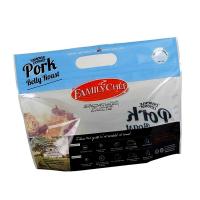 China Plastic Printed Roast Chickens Baked Packaging Stand Up Pouch With Zipper Lock Waterproof Hot Food Safe for sale