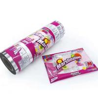 China Custom Printed Food Packaging Roll Film Oxygen Barrier Laminated Roll For Snack Automatic Packing for sale