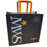 China Custom Recyclable Flat Handle Kraft Paper Bags – Eco-Friendly Shopping Bags For Retail Souvenir Promotional Packaging for sale