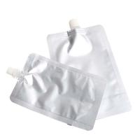 China Custom Printed Matte Aluminum Spout Pouches Leak Proof For Juice Wine Liquid Food Storage for sale