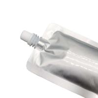 China Custom Printed Matte Aluminum Spout Pouches Leak Proof For Juice Wine Liquid Food Storage for sale