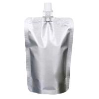 China Custom Printed Matte Aluminum Spout Pouches Leak Proof For Juice Wine Liquid Food Storage for sale