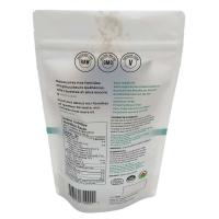 China Custom Printed High Barrier Organic Powder Stand Up Zipper Pouches Packaging Bags for sale