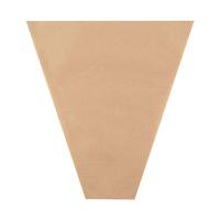 China Custom Printed Cone Kraft Paper Flower Sleeves Recyclable For Fresh Bouquet Packaging for sale