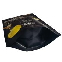 China Custom Size Aluminum Foil Stand Up Pouches With Zipper Matte Printed For Food Gift Packaging for sale