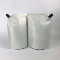 China Aluminum Foil Stand Up Spout Pouch Custom Printed Liquid Packaging Bag For Juice Sauce Detergent for sale