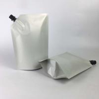 China Aluminum Foil Stand Up Spout Pouch Custom Printed Liquid Packaging Bag For Juice Sauce Detergent for sale