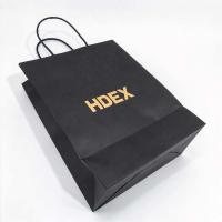 China Brand Logo Twisted Paper Handle Bag for Boutique Gift Packaging for sale