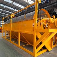 China Orange Roller Sieve Clay Brick Making Machine 18kW 60m³/hr Capacity with 3mm Sieve Net for sale