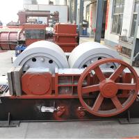 China GS800 2mm Roller Crusher for Brick Making - 35m³/hr Capacity with Dual 37+18.5kw Motors for sale