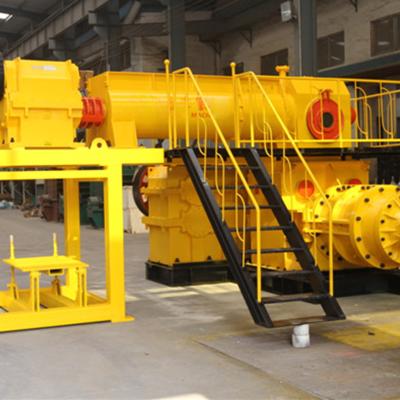 China JKY50 Double Stage Vacuum Extruder 8000-10000 B/H Clay Brick Making Machine Full Steel for sale