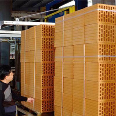 China 40Kw Automatic Clay Brick Packing Machine with Robot System - 8000-12000 Bricks/Hour Capacity for sale