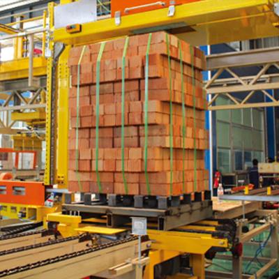 China Automatic Brick Packing Machine 10000-30000 BPH Unloading Grouping Brick Making Machine for sale