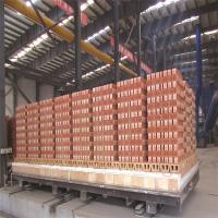 China Halstec 4.8m Tunnel Kiln Brick Production Line - 200,000 Bricks/Day Capacity, 170m Length for sale
