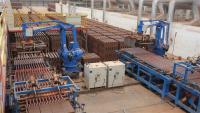 China Auto Brick Cutting Machine 0.6MPa 20stripe/m for Mud Strip and Wet Bricks for sale