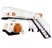 China JKY75 Double Stage Vacuum Extruder Brick Making Machine - 75cm Mud Chamber, 50,000 Bricks/Hour Capacity for sale
