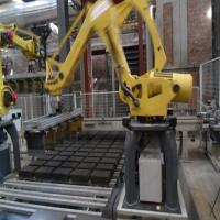 China Halstec Automatic Robot Stacking System for Brick Plants - 10,000-30,000 Bricks/hr Capacity with 500kg-800kg Robot Load for sale