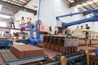 China 800kg Clay Brick Robot Stacking Machine with 10000-30000 Bricks/Hour Capacity and 0.8MPa Pressure for sale