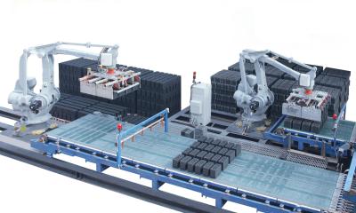 China 500KG Robot Brick Stacking Machine with 18kW Power and 10,000-30,000 Bricks/hr Capacity for Automated Manufacturing Plants for sale