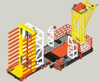 China 50KW Automatic Brick Making Machine with 8000-20000 Pieces/Hour Capacity and 0.5-0.75MPa Pressure for sale