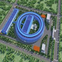 China Circular Automatic Brick Kiln 100000-200000 Bricks/Day with 7.2m-16.8m Kiln Sections for sale