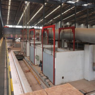China Halstec Clay Brick Tunnel Kiln 100000-200000 Bricks/Day with 250000kg Weight & CE/ISO Certification for sale