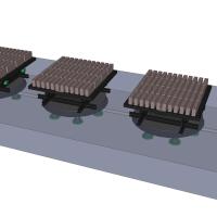China Hoffman Kiln Brick Drying System 50,000-200,000 Bricks Daily Capacity with 46-52 Gates for sale
