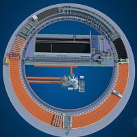 China Rotary Kiln Automatic Brick Plant 150-170m Length, 100,000-400,000 Bricks/Day Capacity for 240x115x53mm Blocks for sale