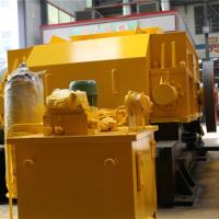 China GS1000 Roller Crusher Automatic Clay Brick Production Line 20-55m3/hr Capacity 1mm-3mm Roller Clearance for sale