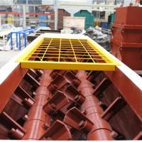 China Fully Automatic Clay Brick Mixer Machine SJ3600 Double Shaft 90kw 110kw for sale