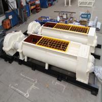 China SJ4000 Double Shaft Clay Brick Mixer 90kw 4000mm Effective Mixing Length for Brick Production for sale