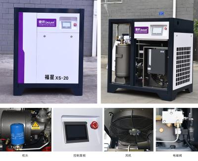 China 7.5KW 10KW Industrial Air Compressor for Brick Manufacturing | 0.7-1.5 MPa Pressure | 1.2-0.75 m³/min Air Volume for sale