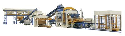 China Halstec HTC 10-15 Automatic Cement Block Machine 51.2KW 90000 Bricks Daily Production for sale