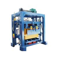 China HTC 4-30 Diesel Hydraulic Block Machine - 3000-8000 Bricks/Day, 15kW Power, 30KN Vibration Force for sale