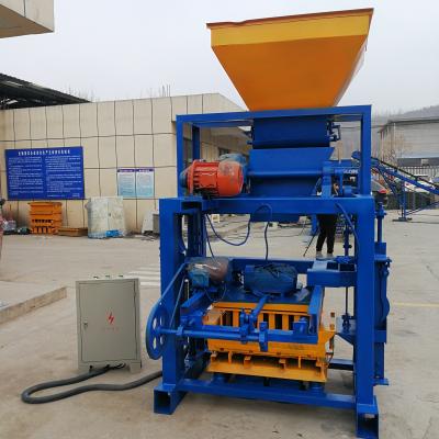 China Halstec 40-1 8.8KW Manual Block Forming Machine for 400×200×200mm Cement Blocks for sale