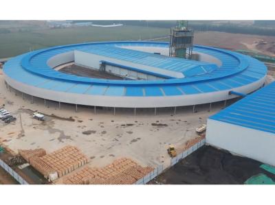 China Halstec Rotary Tunnel Kiln for Brick Production - 100,000-200,000 Bricks/Day Capacity, 250,000kg Weight for sale