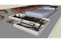 China Hybrid Hoffman Brick Kiln ISO9001 50000-200000 Bricks Per Day for Clay Plant for sale