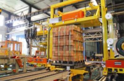 China 40kw Power Automatic Destacking And Packaging Machine For Brick Production Line for sale