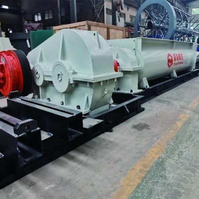 China SJ360*42 Double Shaft Mixer for Clay Brick Production - 75kW Power, 20-80m³/hr Capacity for sale
