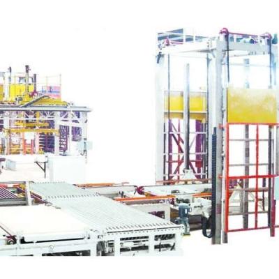 China Automatic Pallet Loading Unloading System 8000-12000 Bricks/hr 50kw Brick Production Line for sale