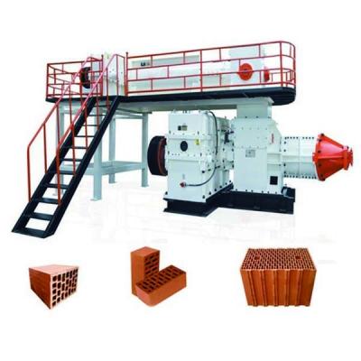 China JKY60 Double Stage Vacuum Extruder Clay Brick Making Machine 18000-32000 Block/hr CE ISO for sale
