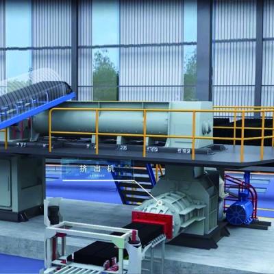 China JKZ90 Automatic Double Stage Vacuum Extruder - 21,000 Bricks/Hour Capacity with 490kW Power for Clay Brick Production for sale