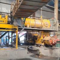 China Double Stage Vacuum Extruder 20000-45000 Blocks/hr Fully Automatic Clay Brick Making Machine for sale
