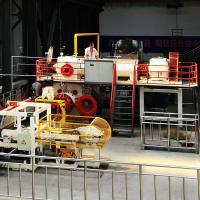 China Fully Automatic Double Stage Vacuum Extruder Clay Brick Maker 11000-25000 Blocks/Hr for sale