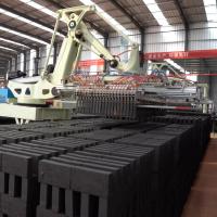 China Robot Stacking Machine 30000 Bricks/hr for Clay Brick Kiln Car Stacking for sale
