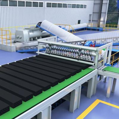 China Automatic Clay Brick Cutting Machine ZQPH48 57000 Bricks/hr 20 Strips/min for sale