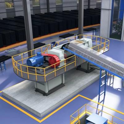China Double Stage Vacuum Extruder Clay Brick Making Machine 160+400kw 35000-45000 Bricks/hr for sale