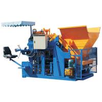 China Halstec HST 10-15 Moving Cement Block Machine - 16KW Power, 14000-33000 Bricks/Day Capacity, Customizable Mold Sizes for sale